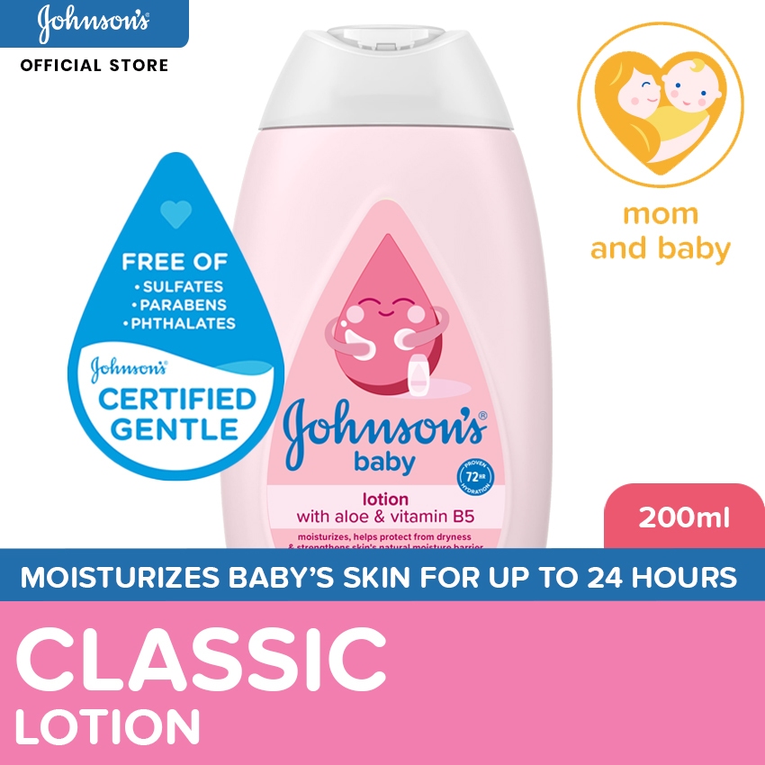 Johnson's Baby Lotion 200ml: best baby lotion for baby | Shopee Philippines