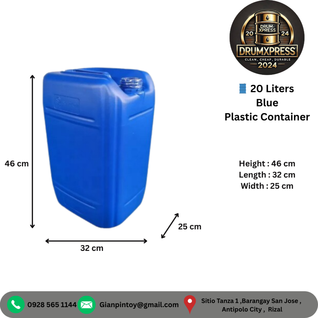 Shop blue drum container for Sale on Shopee Philippines