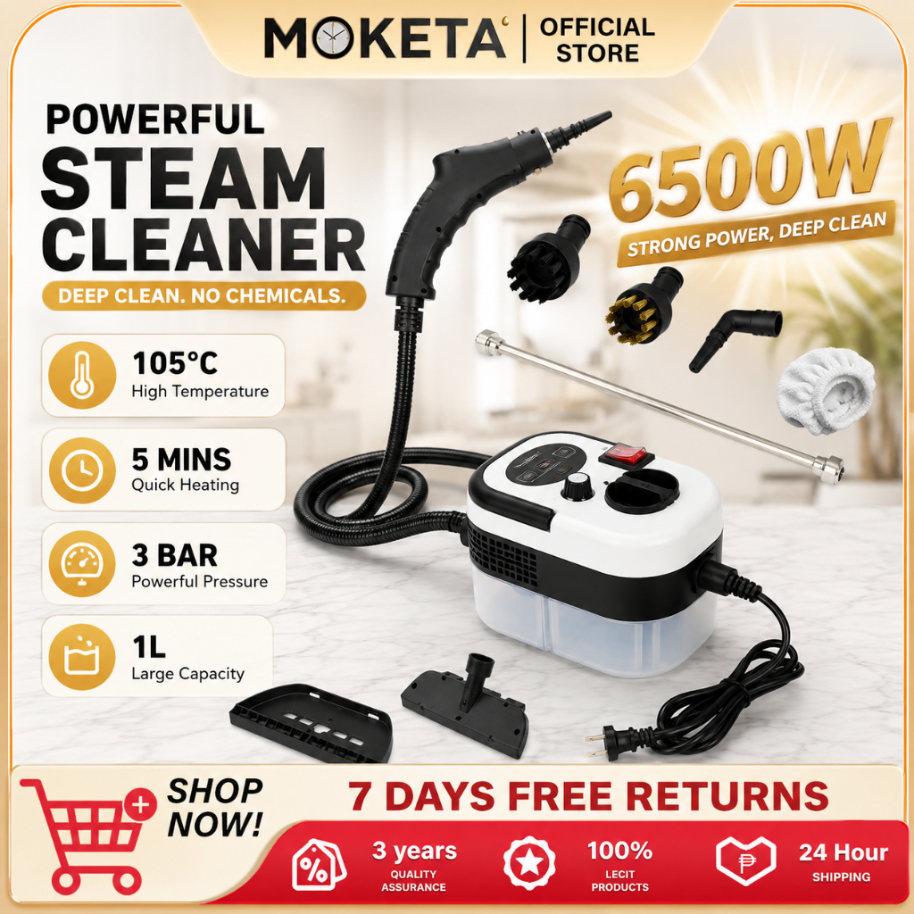 MOKETA 6500W Handheld Steam Cleaner Automatic Mobile Cleaning Machine ...