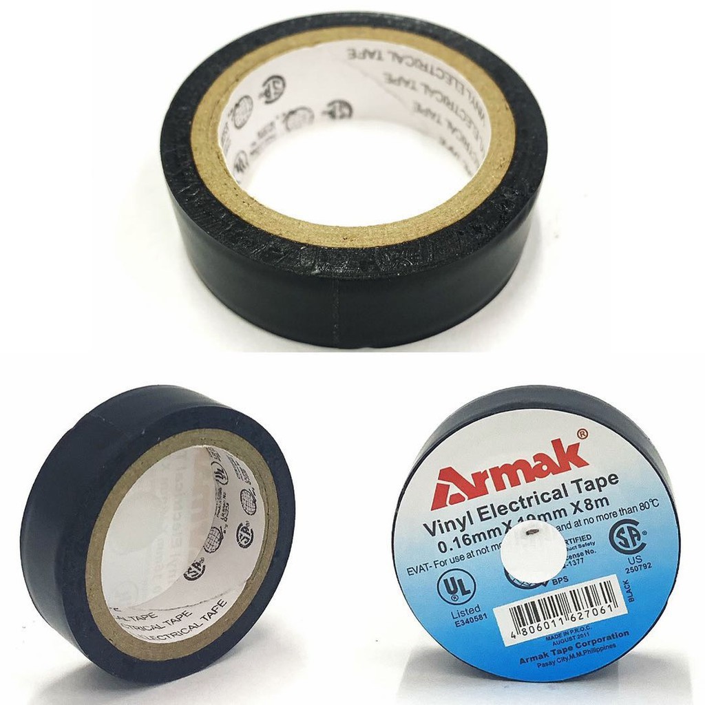 5PCS ELECTRICAL ADHESIVE TAPE ARMAK WHOLESALE | Shopee Philippines