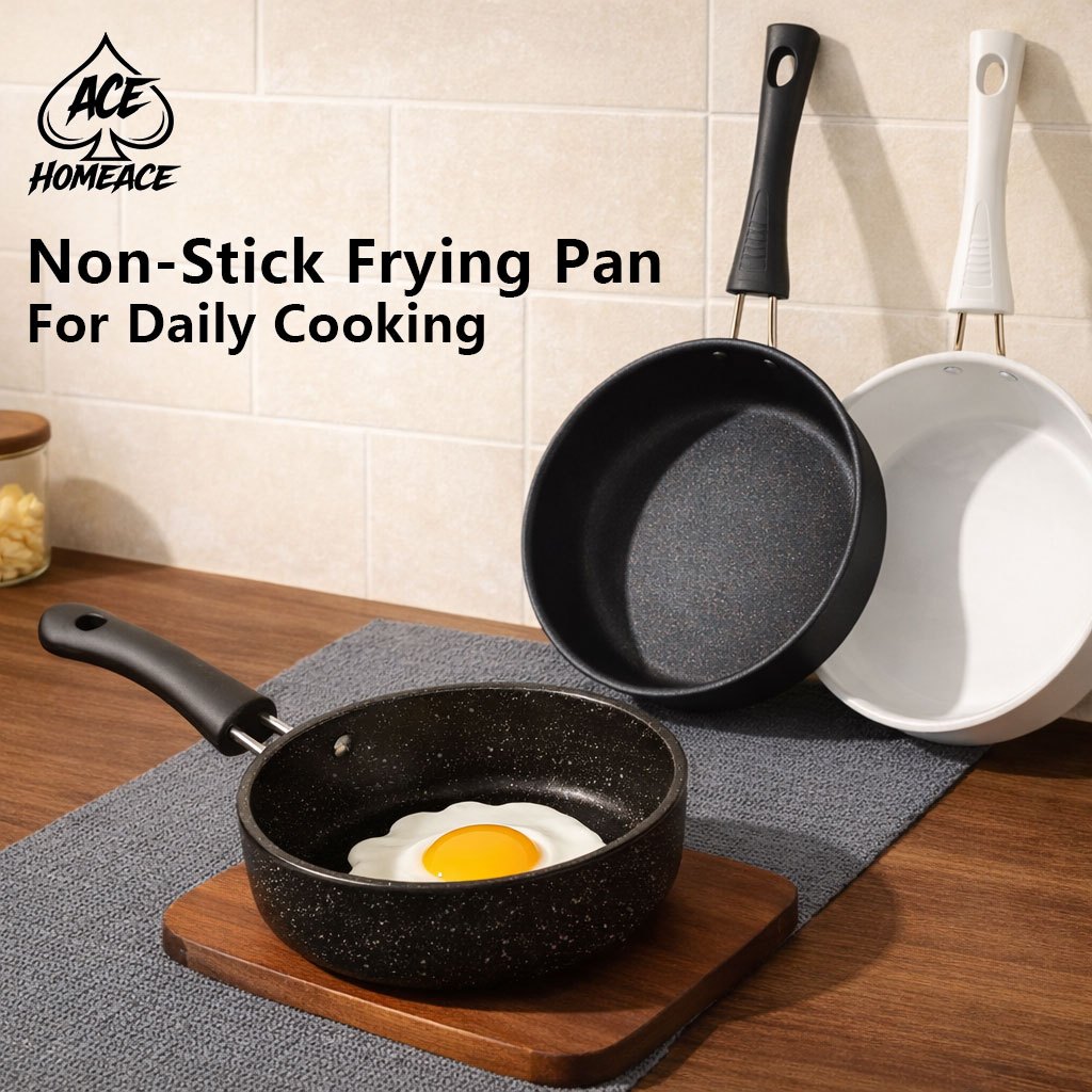 ACE HOMEACE Mini Egg Fry Pan Non-Stick Easy Clean Breakfast Pan for ...