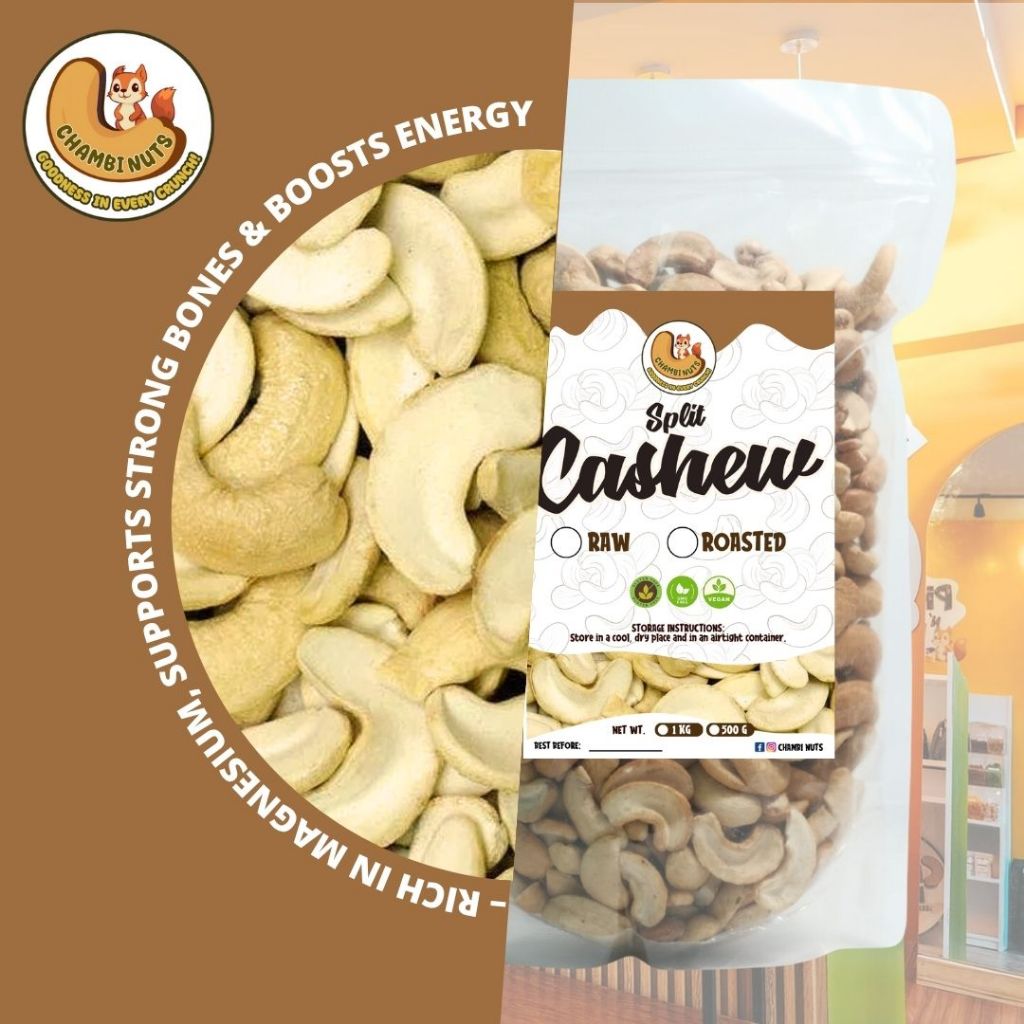 CASHEWS SPLIT ( Roasted and Unsalted ) 1KG | Shopee Philippines
