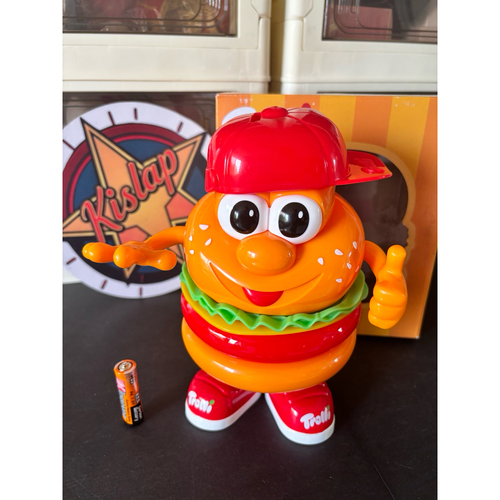 [Kislap Trends] PRELOVED with Box | Trolli Burger Themed Coin Bank or ...
