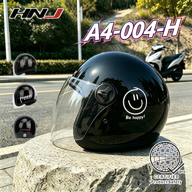 HNJ A4-004 helmet for motorcycle Breathable Men's half face helmet BPS ...