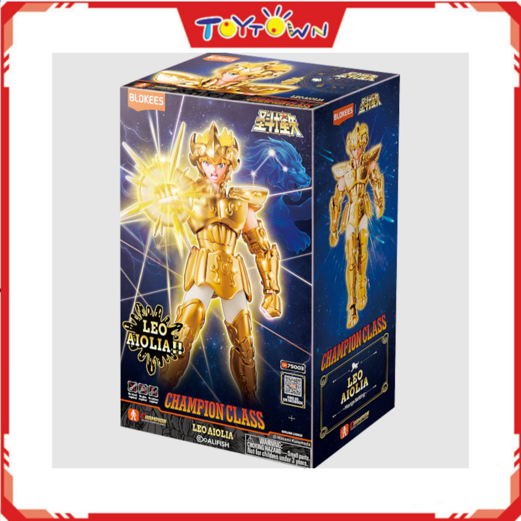 Blokees| Saint Seiya Champion Class - Leo Aiolia | Shopee Philippines
