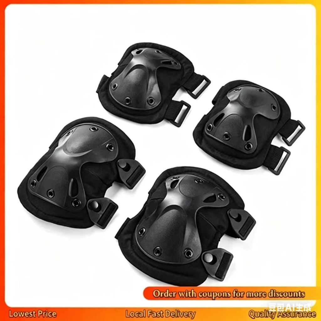 COD Outdoor Mountaineering Cycling Knee Pads Elbow Pads Equipment ...