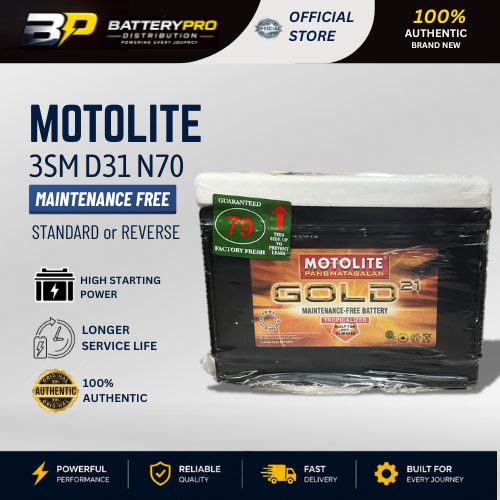 Motolite 3SM Battery Trusted Power | Shopee