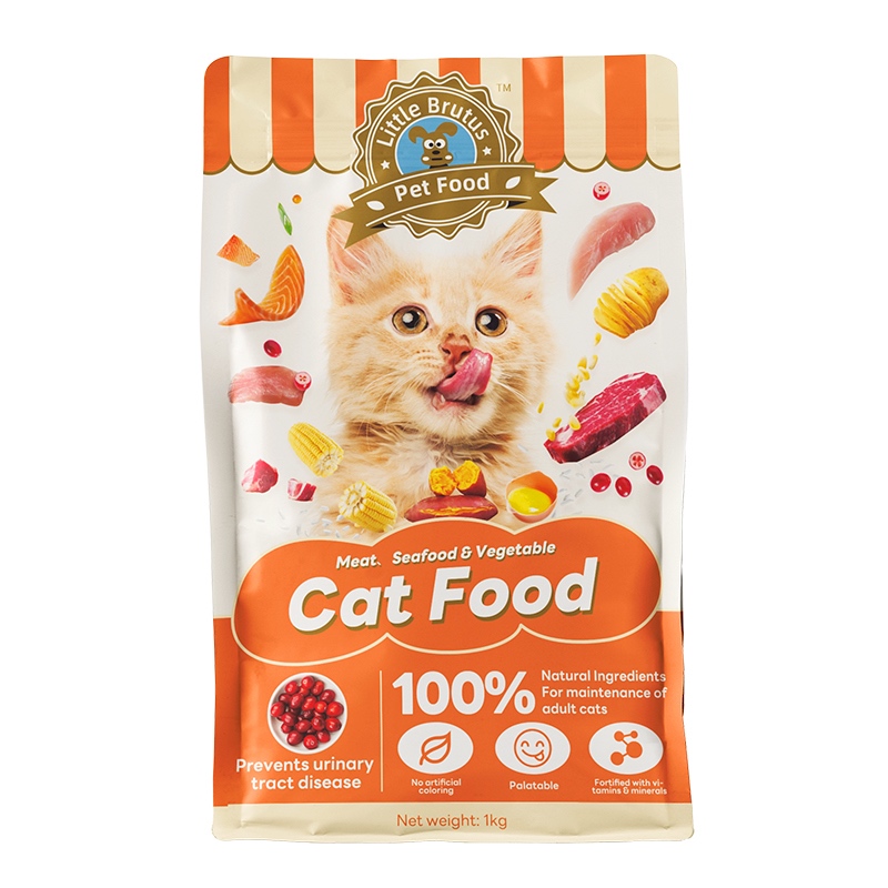 Little Brutus Cat Food Adult (Prevent Urinary Tract Disease) | Shopee ...