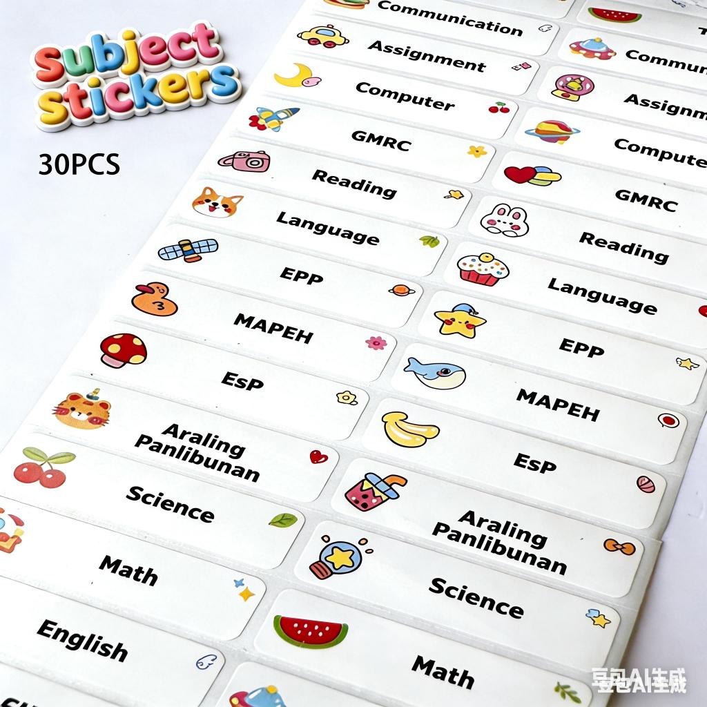 Shop subject label for Sale on Shopee Philippines
