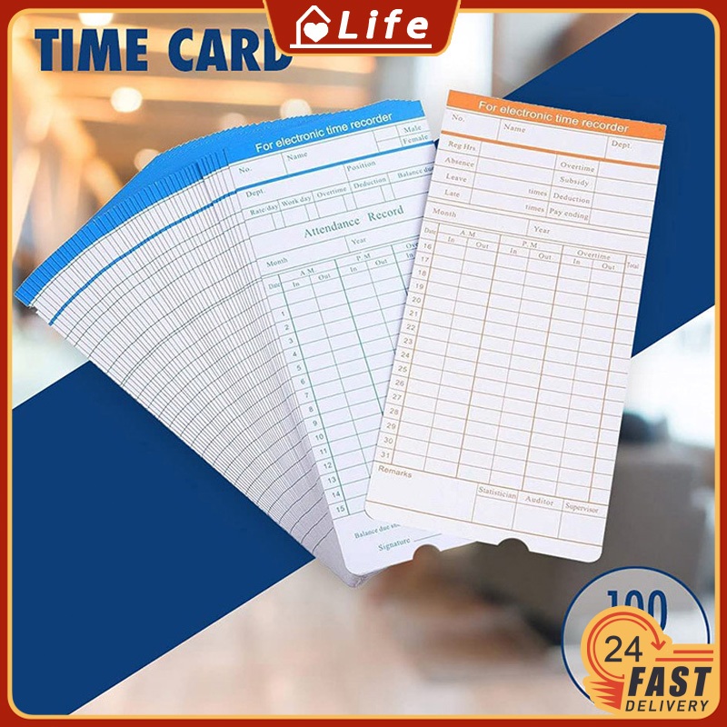 Shop timecard for Sale on Shopee Philippines
