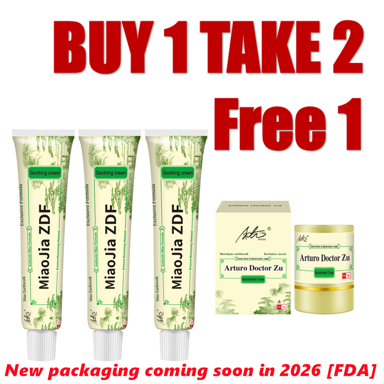 MiaoJia ZDF MiaoJia ZUDAIFU Skin Herbal Cream Ointment + 7g Arturo ...
