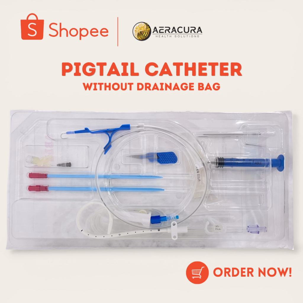 Pigtail Drainage Catheter Kit | Shopee Philippines