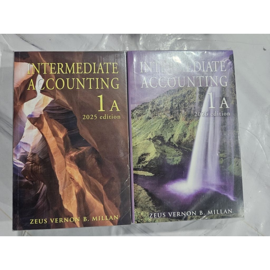 Intermediate Accounting 1 A and 1B 2025 edition By Millan | Shopee ...