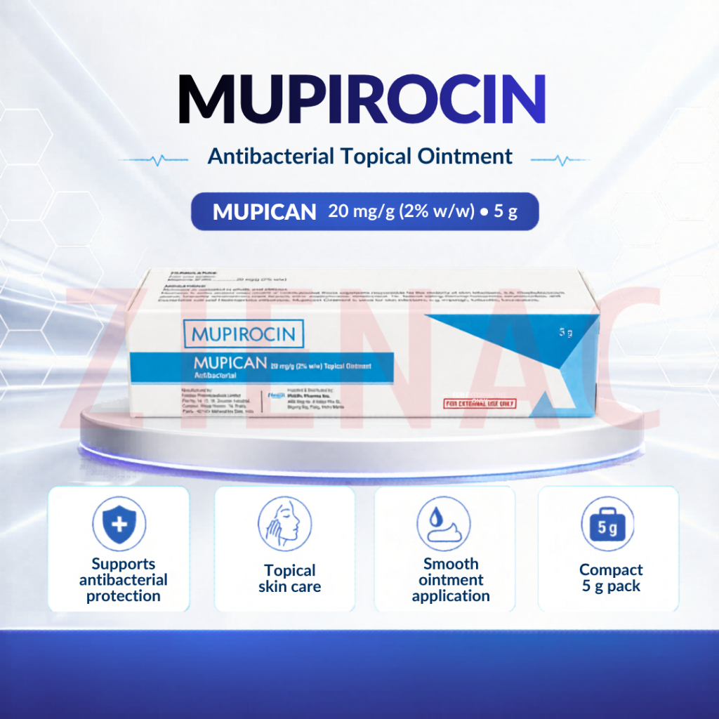 Mupirocin 20mg/g (2% w/w) Ointment – 5g Tube, human use | Shopee ...