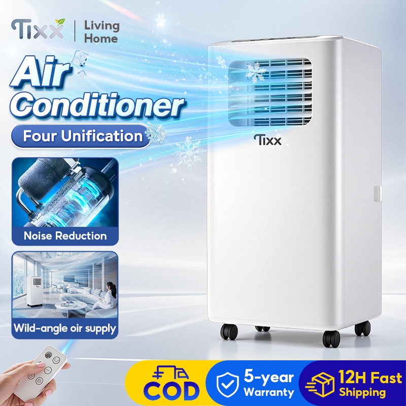 Tixx 1.0HP Portable Aircon Inverter Energy Saving Noise Reduction 4 in1 ...