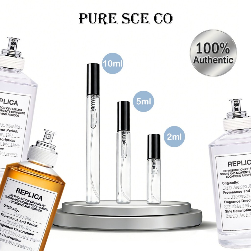 Authentic 100% Lazy Sunday Morning EDT 2ml 5ml 10ml fresh clean floral ...