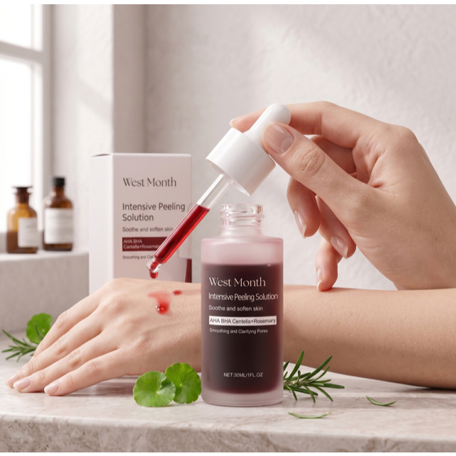 West Month Acid Serum12% 30ml Exfoliates Minimizes Pores AHA BHA ...