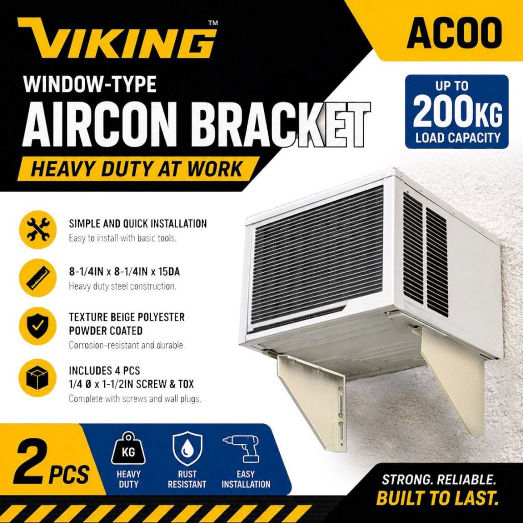 Viking AIR-CON BRACKET AC00 - Universal Wall-Mounted, Adjustable for ...