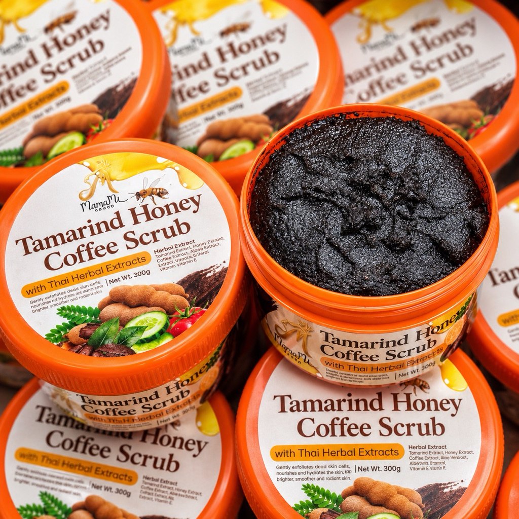 MamaMi Tamarind Honey Coffee Scrub with Thai Herbal Extracts | Shopee ...