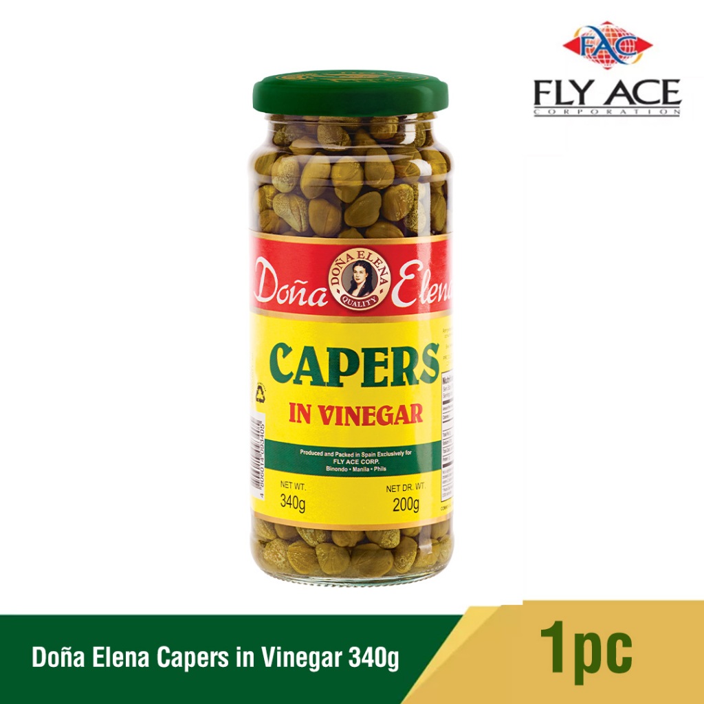 Doña Elena Capers in Vinegar 340g | Shopee Philippines