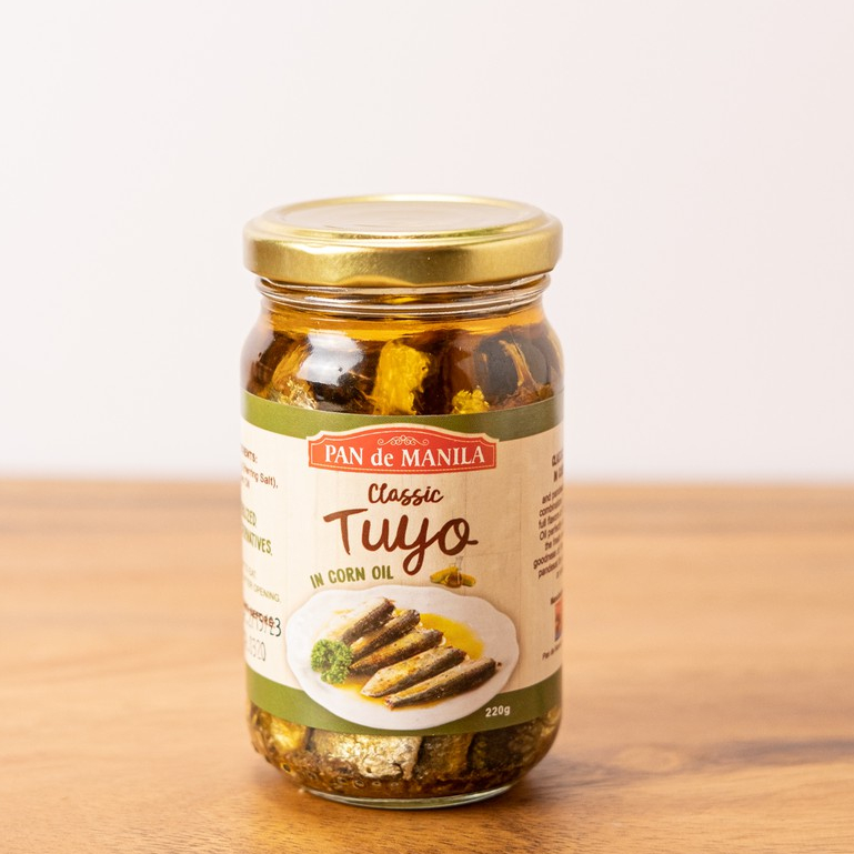 Pan de Manila Classic Tuyo - Dried Herring in Corn Oil (220g) | Shopee ...