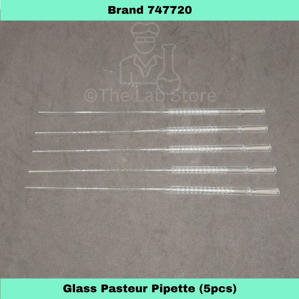 5pieces BRAND Glass Pasteur Pipette Dropper, Made in Germany | Shopee ...