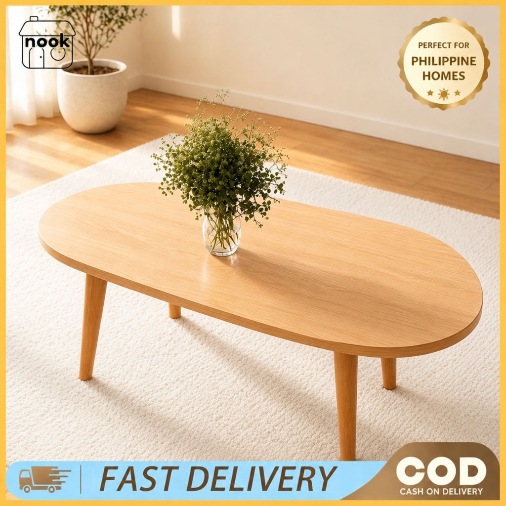 ‼️COD‼️Simple Coffee Table Modern Small Waterproof Sofa Center Table ...