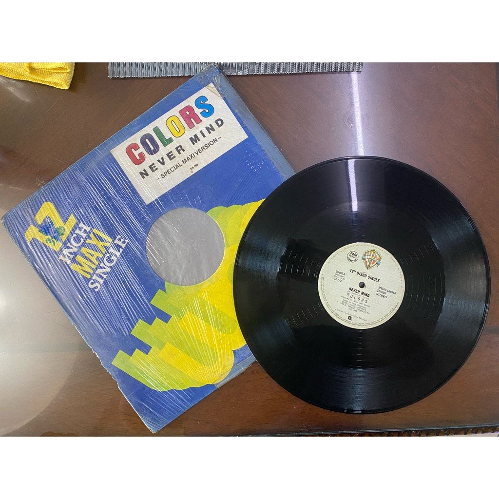 Colors – Never Mind - Philippines Italo-Disco Original Music Vinyl ...