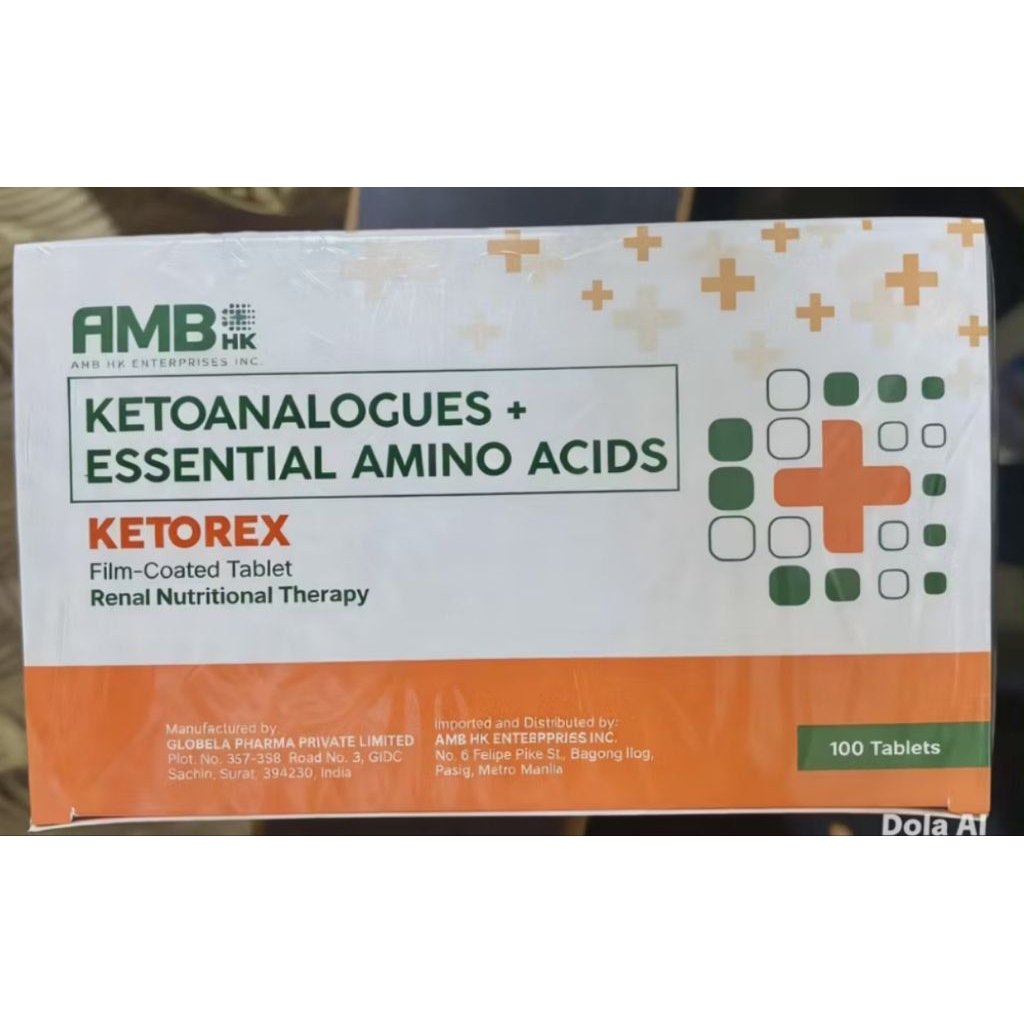 KETOREX Ketoanalogues(100 Tablets) NEW PACKAGING | Shopee Philippines