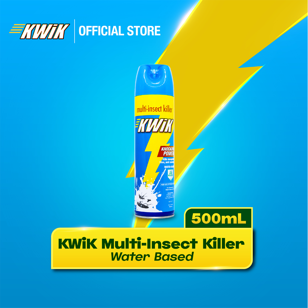 KWiK Multi-Insect Killer (Water-Based) 500mL | Shopee Philippines