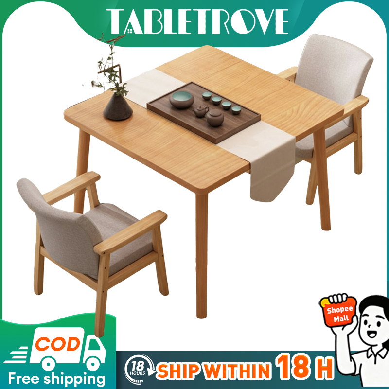 TABLETROVE Dinging Table High-End Meeting Table Heavy Duty Solid Wood ...