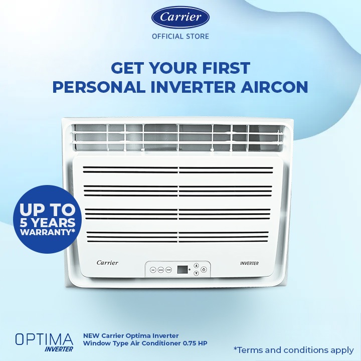 Shop carrier air conditioner inverter for Sale on Shopee Philippines