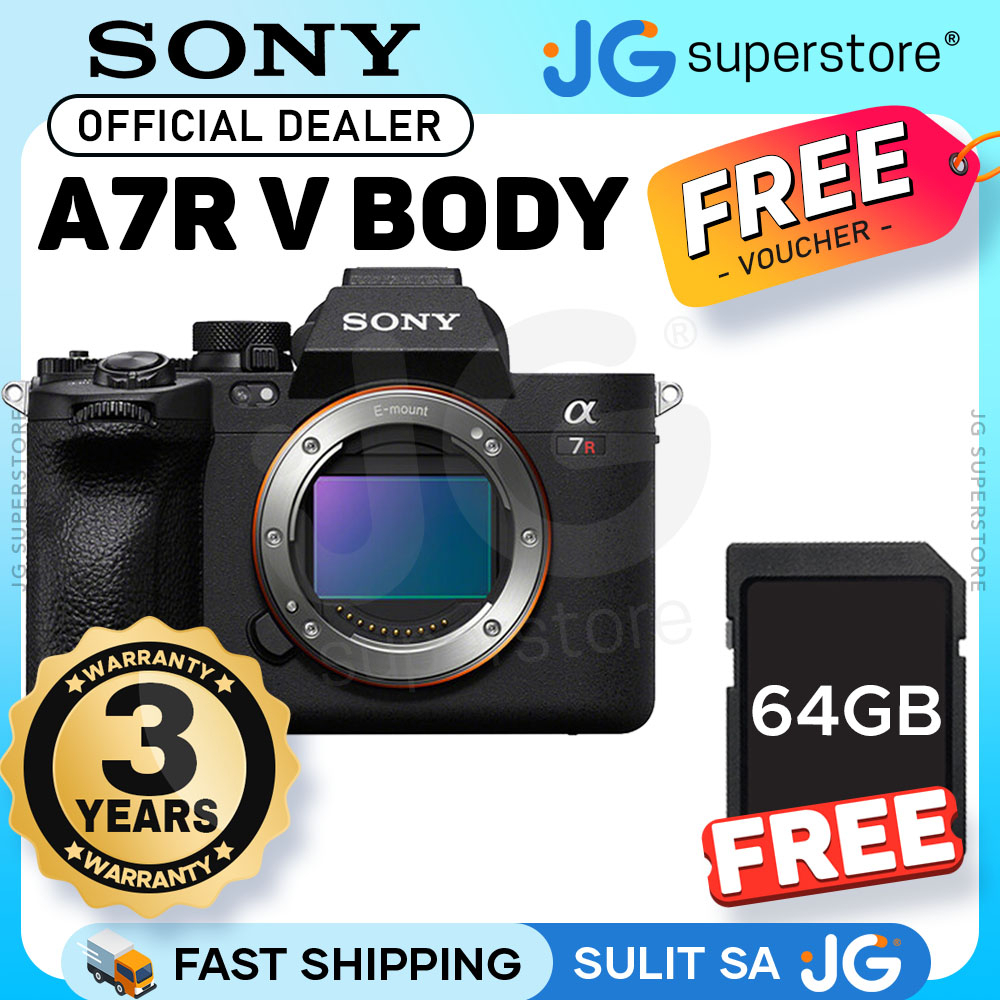 [UP TO 80% OFF] Sony Alpha A7R V Mirrorless Digital Camera Body E-Mount ...