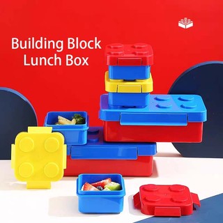 650ml Buidling Block Lunch Box with Water Bottle for Balanced Meals ...