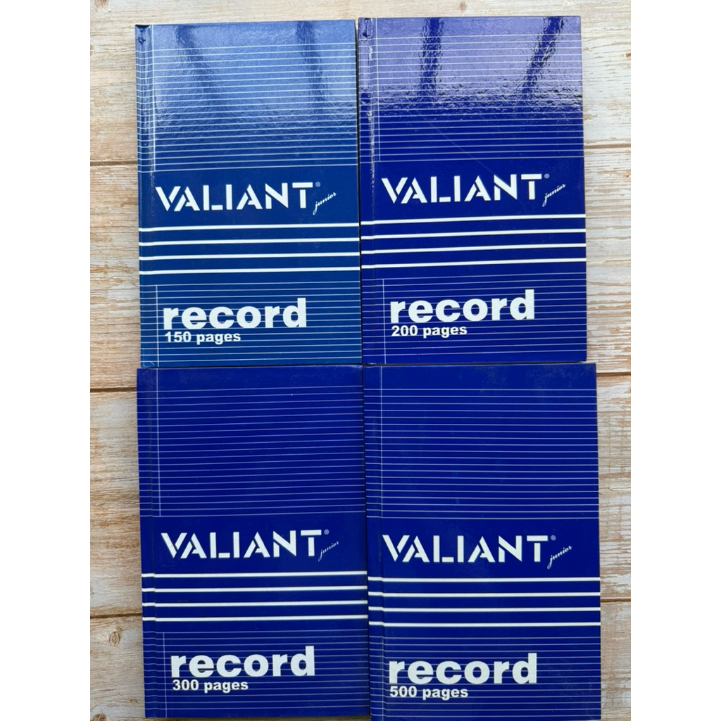 Valiant Record Book Jr Size (1pc) | Shopee Philippines