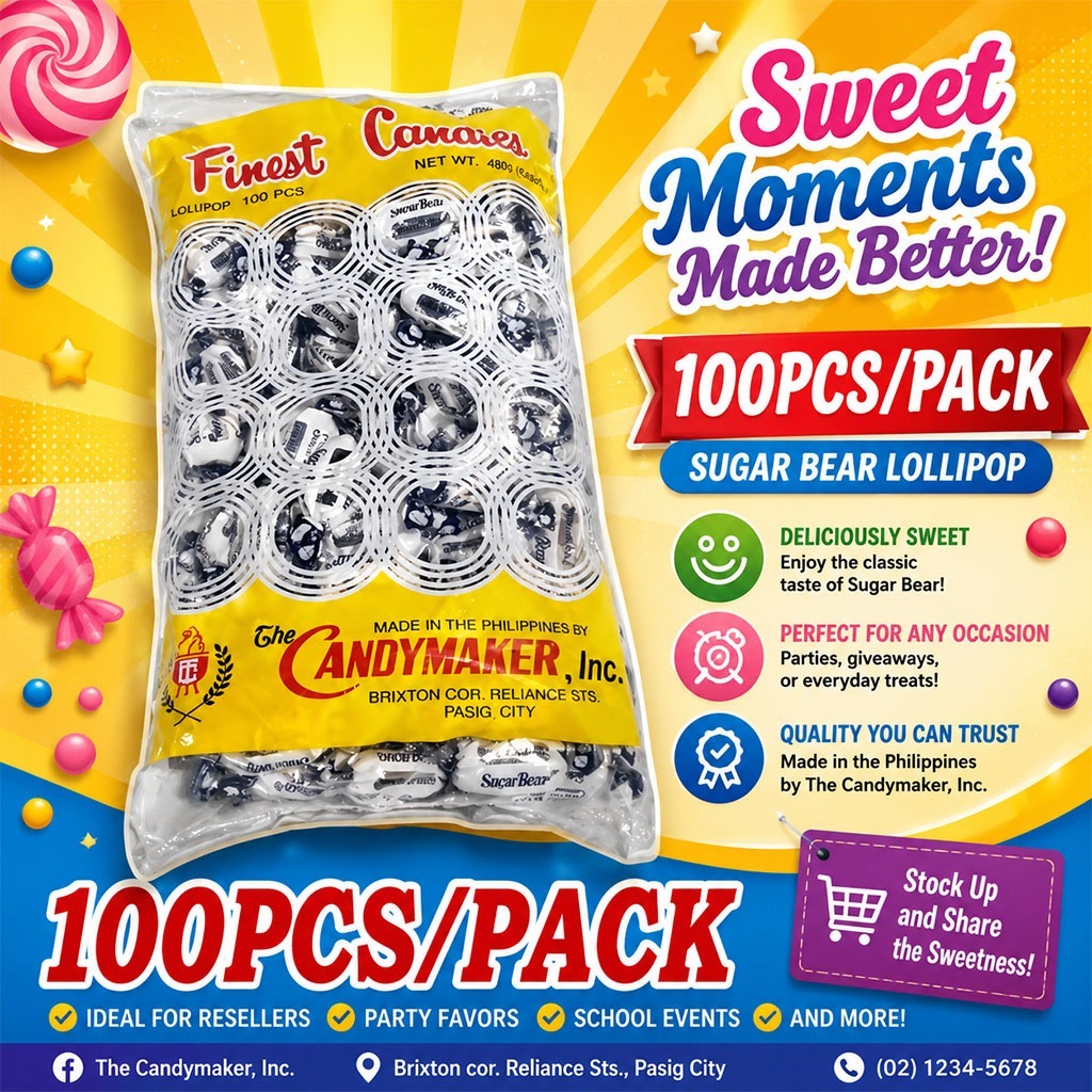 100s CandyMaker CANDY MINT SnowBear | Shopee Philippines