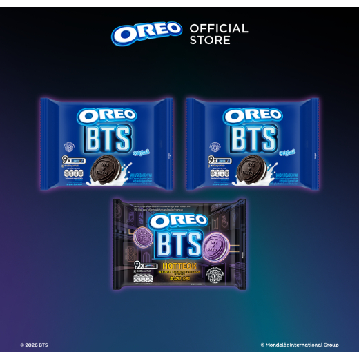 OREO BTS Sandwich Cookies with Hotteok Brown Sugar Pancake & Vanilla ...