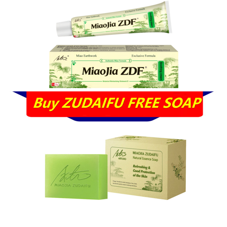 [FDA] MiaoJia ZDF Skin Herbal Cream Ointment + Arturo 80g MiaoJia ...