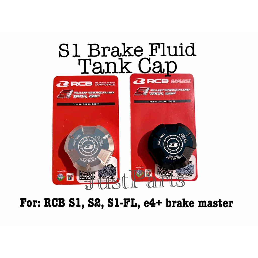 RCB S1 Alloy Brake Fluid Tank Cap Cover (Cover Only) PHOTOS FOR SIZE ...