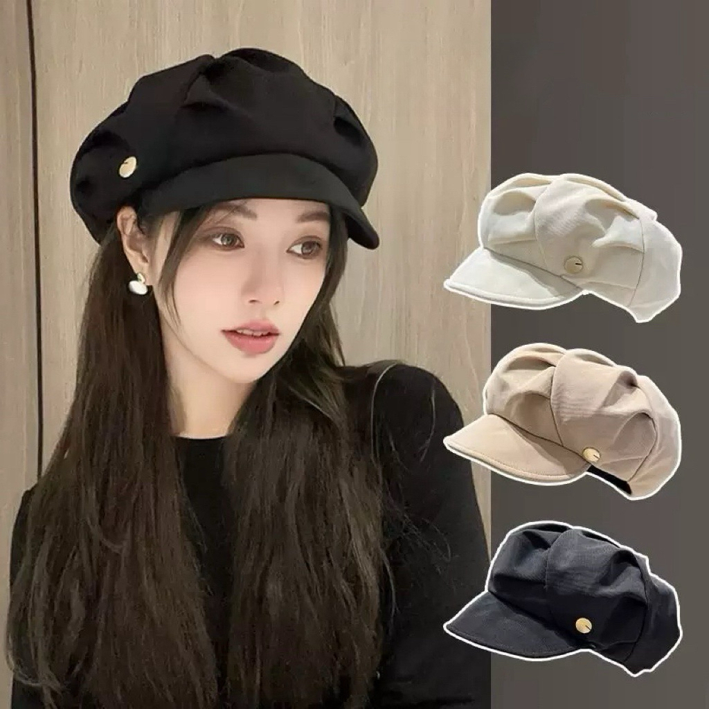 【TOP】RAINBOWCO Foldable Newsboy Cap Beret Hat | Shopee Philippines