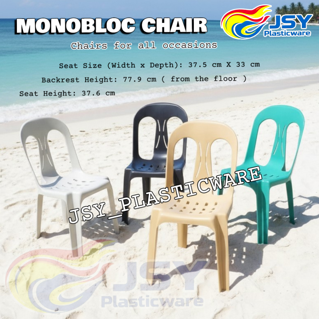 MONOBLOC CHAIR PLASTIC CHAIR dining chair outdoor/indoor chair APOLLO ...