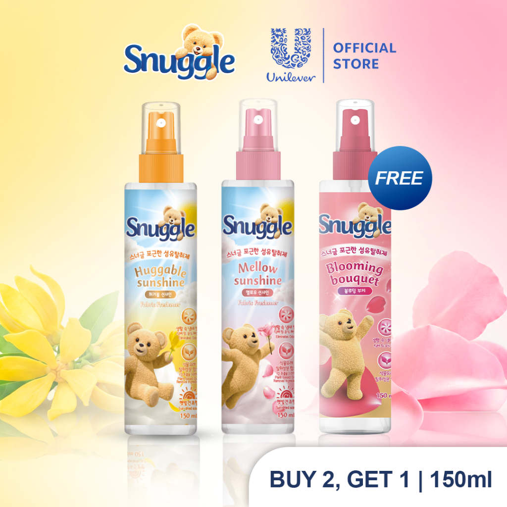 [Snuggle Fabric Freshener Trio] Mellow Sunshine, Huggable Sunshine ...