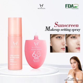 FDA approved WORADA SPF60 facial whitening sunscreen and 12-hour ...