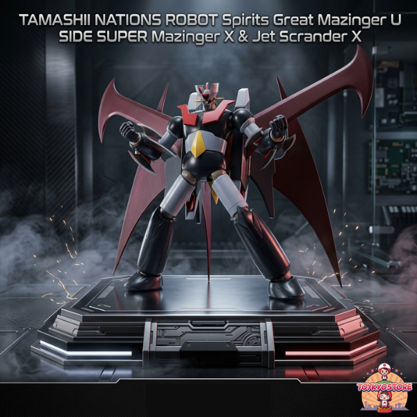 TAMASHII NATIONS ROBOT Spirits Great Mazinger U SIDE SUPER Mazinger X ...