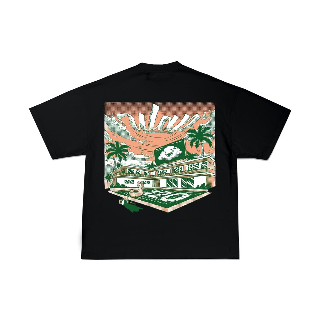 HOTEL 420 ( Oversized Black Box Fit T-shirt ) | Shopee Philippines