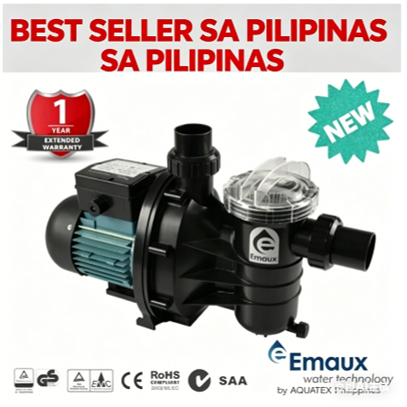 Emaux SC-Series Economy Pool Pump 1HP / 2HP Self-Priming Swimming Pool ...