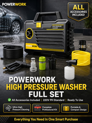 REAIM Pressure Washer Heavy Duty Portable High Power Sprayer Car Wash ...