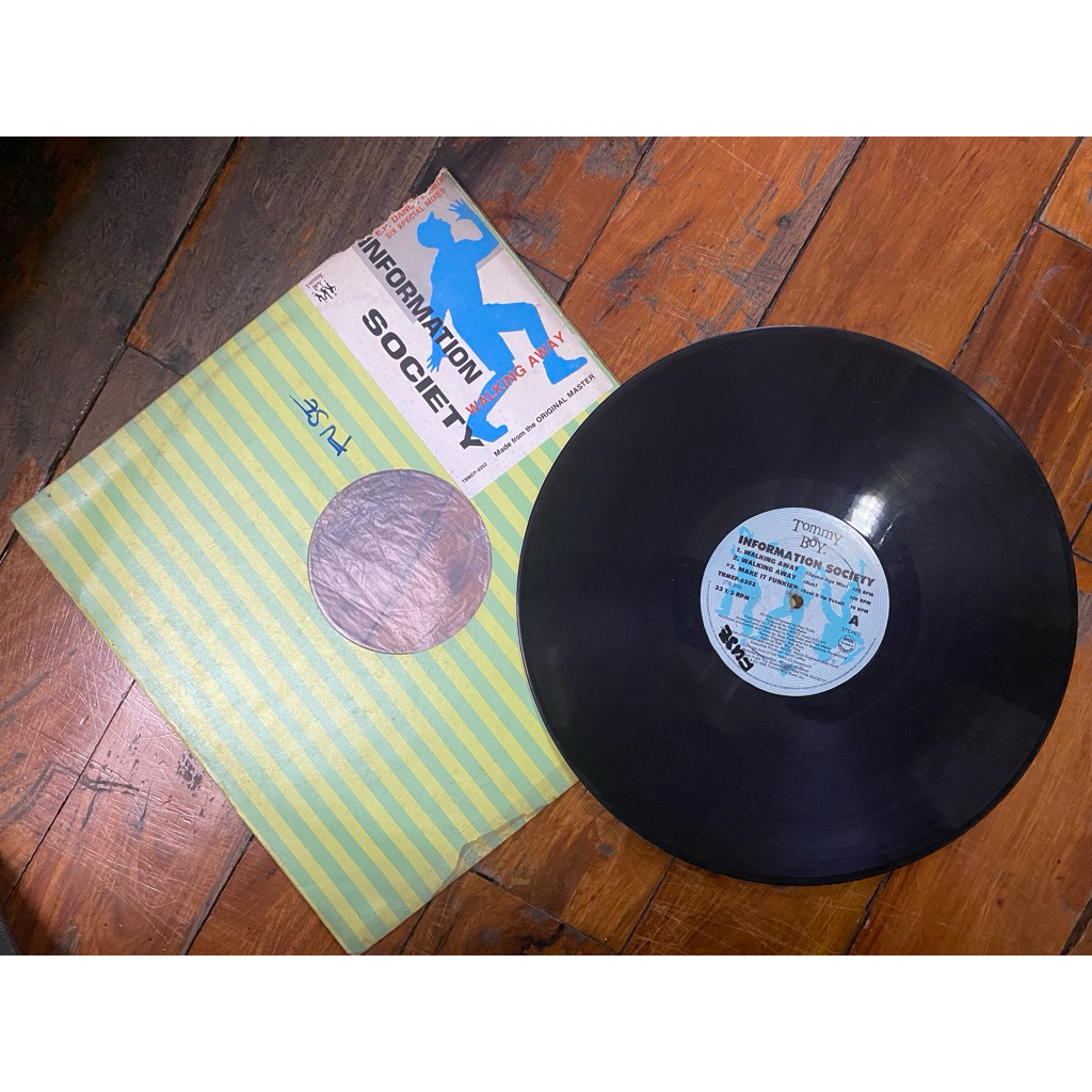 Information Society - Walking Away - Philippines Original Music Vinyl ...