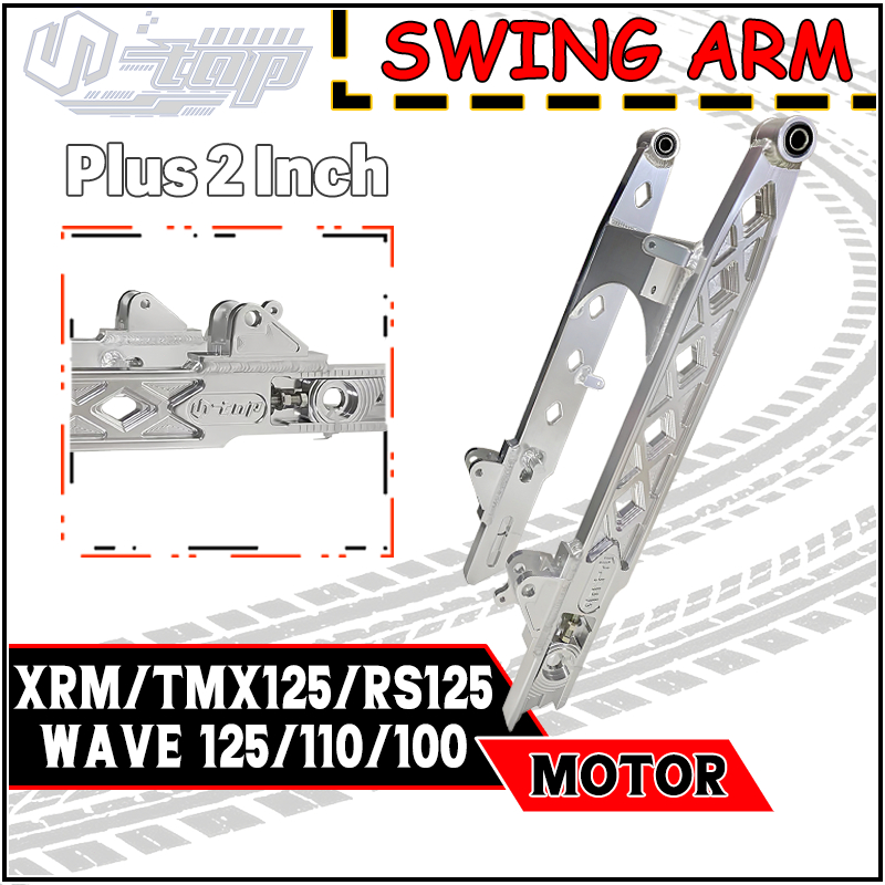 S TOP RACING SWING ARM CNC FOR XRM125/WAVE125/SMASH/RS125 PLUS 2 ...