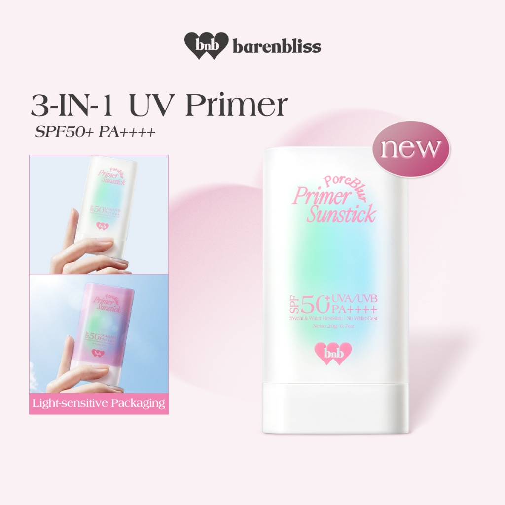 NEW! | barenbliss PoreBlur Primer Sunstick | Swipe Blur-Mattify ...